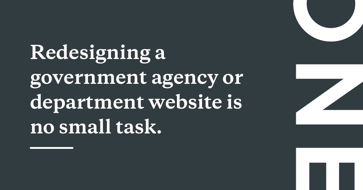 How to Prepare For a Government Website Redesign | Forum One
