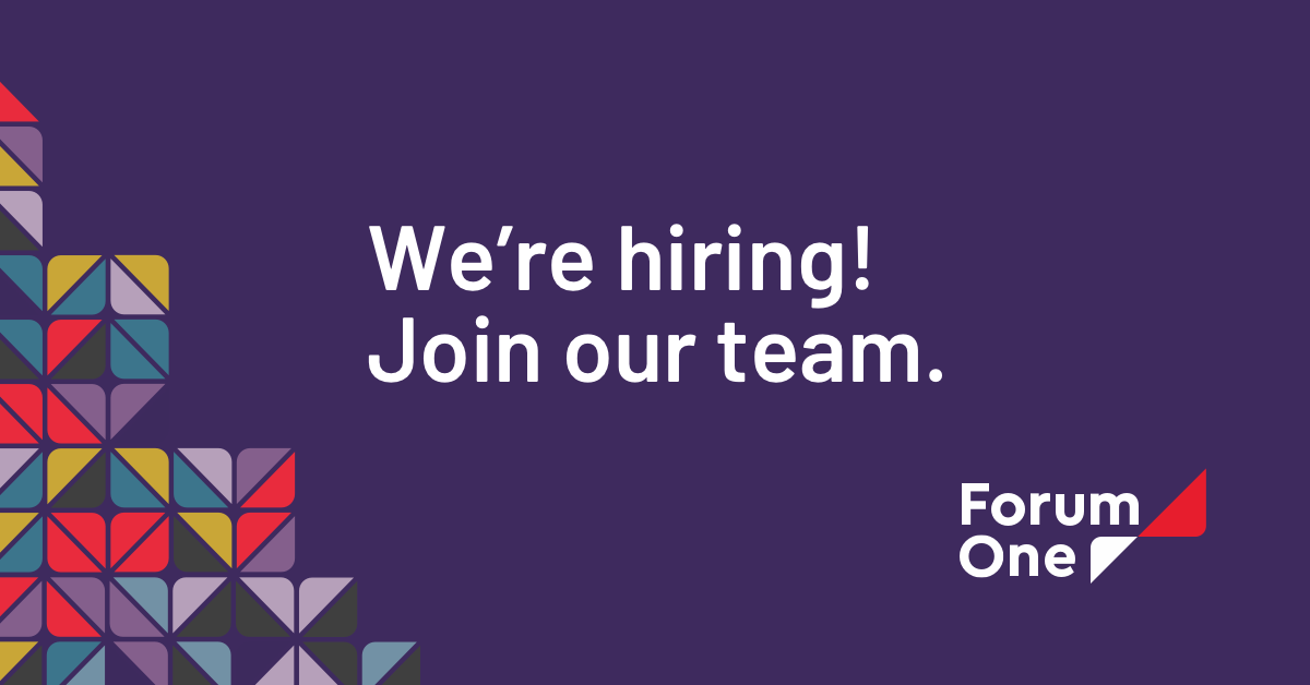 Careers at Forum One | Forum One