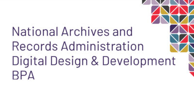 National Archives and Records Administration Digital Design ...