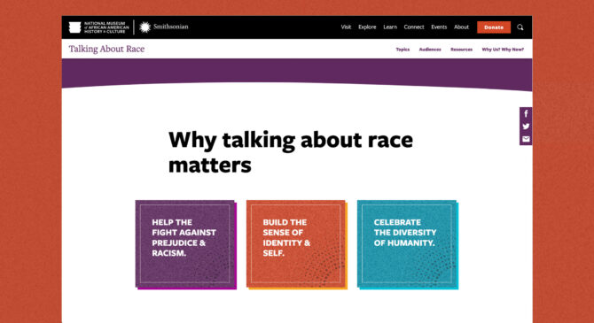 Talking About Race: A Lifelong Journey | Forum One