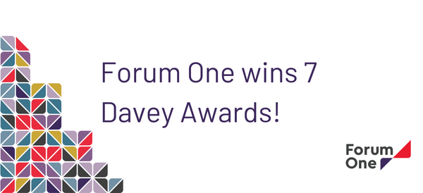 Forum One Wins 7 Davey Awards! | Forum One