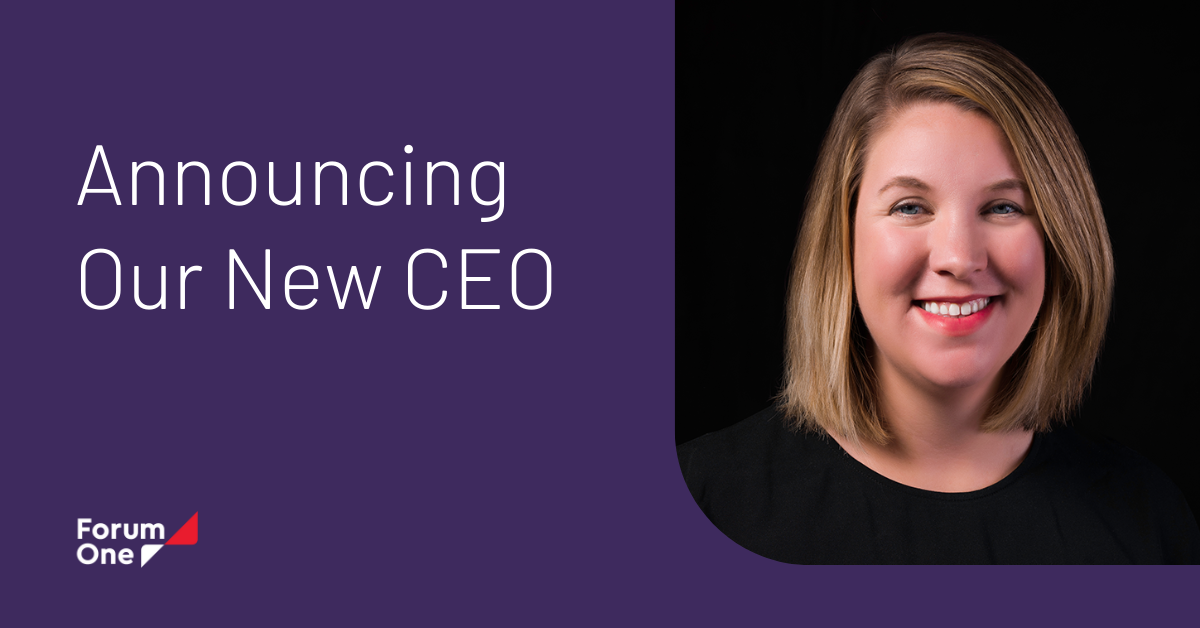 Press Release: Elisabeth Bradley Becomes CEO of Forum One | Forum One