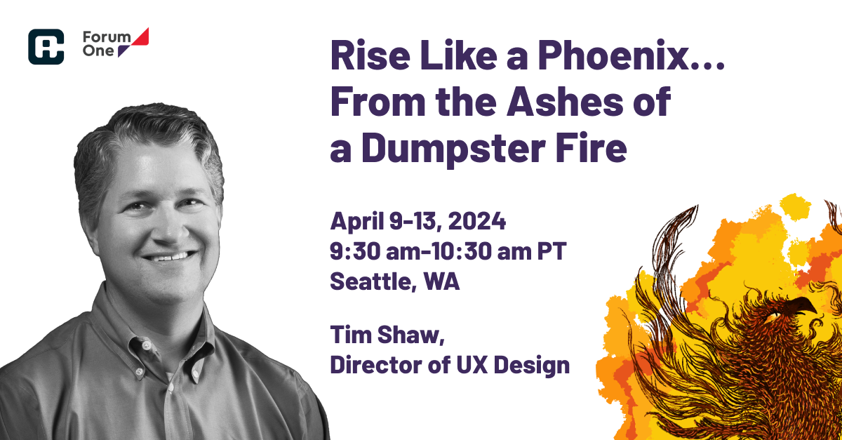Rise Like a Phoenix... From the Ashes of a Dumpster Fire - Managing ...
